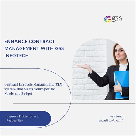 How Gss Infotech Can Help You Improve Contract Management Gss