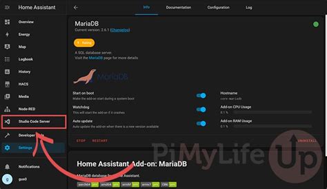 Change Home Assistant To Use MariaDB Pi My Life Up