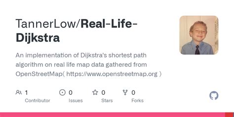 Github Tannerlowreal Life Dijkstra An Implementation Of Dijkstras