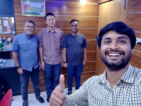 Our Business Partner Mr Ron Visited Our Head Office Lets Grow