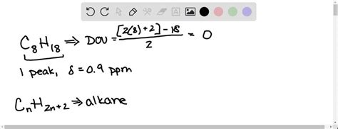 Solved 1 A Compound With Formula C8h18 Has A 1h Nmr Spectrum That Consists Of Only A Single