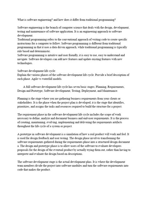 Software Development Assignment Pdf Software Testing Software