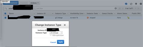 Changing Instance Type On Amazon Web Service AWS Blog By Jay Mutkawoa Nitin