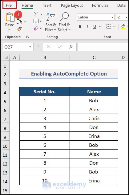 How To Perform Predictive Autofill In Excel 6 Easy Ways