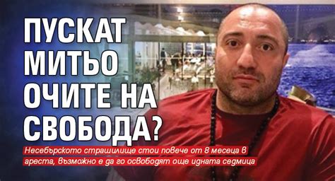 Пускат Митьо Очите на свобода Lupa Bg