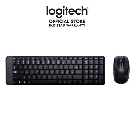 Logitech Mk220 Wireless Keyboard And Mouse Combo Black Daraz Pk