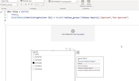 Custom Output Based On Table Values Microsoft Fabric Community