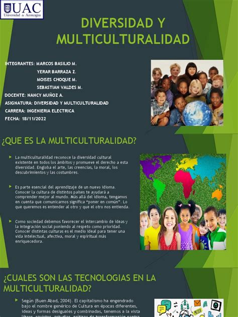 Diapositiva Diversidad Y Multiculturalidad Pdf
