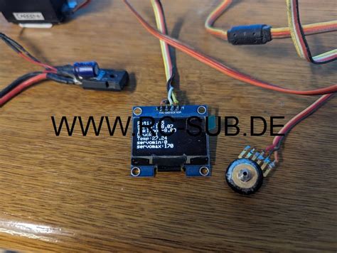 Lagetiefenregler Auf Arduino Basis