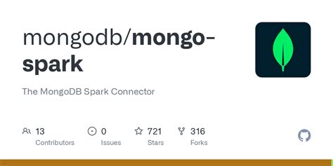 GitHub Mongodb Mongo Spark The MongoDB Spark Connector