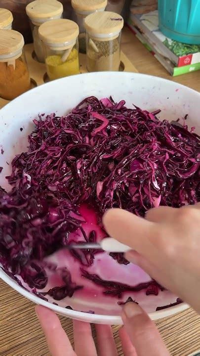 იასამნისფერი კომბოსტოს მარინადი Youtube