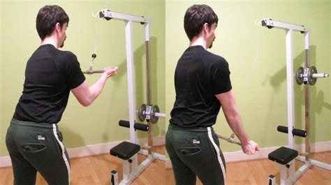 Reverse Grip Tricep Extension Tutorial Underhand Pushdown