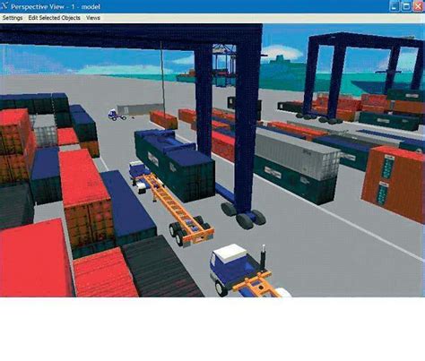 Flexsim First With Container Terminal Tool News Port Strategy