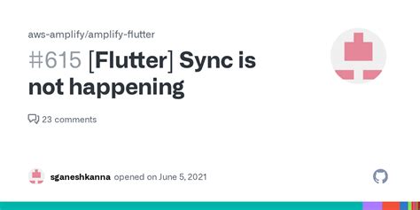 Flutter Sync Is Not Happening Issue Aws Amplify Amplify Flutter GitHub