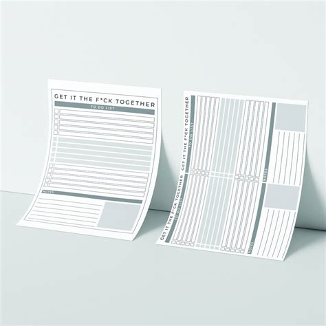 Editable To Do List Printable Task Checklist Digital Etsy