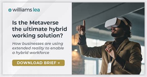 Is The Metaverse The Ultimate Hybrid Working Solution Williams Lea Chris Templeman