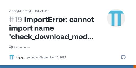 importerror cannot import name check download model from utils