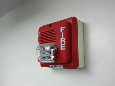 M S Body Red Mircom Fire Alarm For Office Building 105 Db At 5000 Unit In Chennai