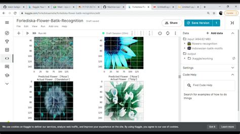 Flower Batik Recognition Cnn Keras Kaggle Youtube