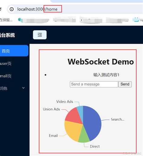 Websocket展示输入数据，心跳机制本地nodejsreact大屏 Websocket心跳 Csdn博客