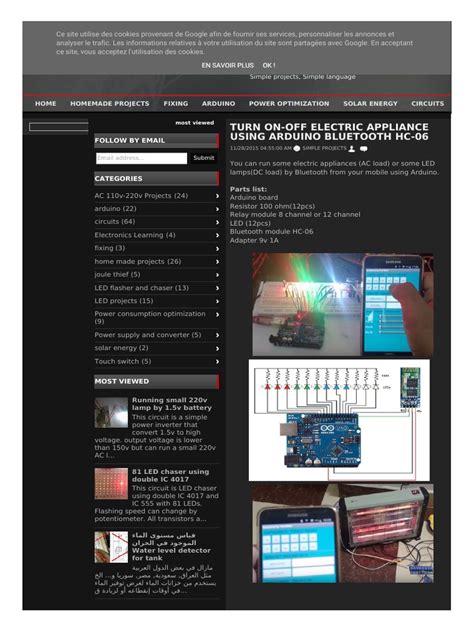 Turn Onoff Electric Appliance Using Arduino Bluetooth Pdf C Programming Language Arduino