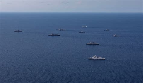 Dvids Images Ships From Participating Nations Sail Together During