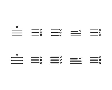 Premium Vector Hamburger Menu Icon Buttons For Website Ui Navigation
