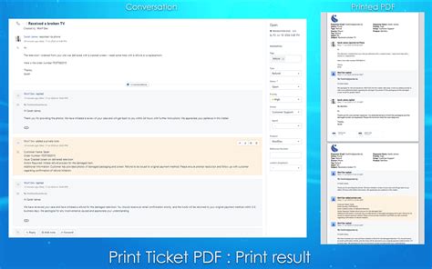 Freshworks Print Ticket Pdf Integration Freshworks Marketplace