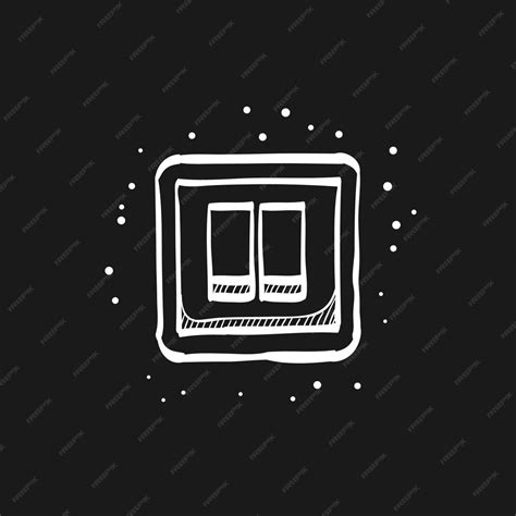 Premium Vector Electric Switch Doodle Sketch Illustration