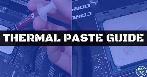How To Apply Thermal Paste On Cpu Step By Step