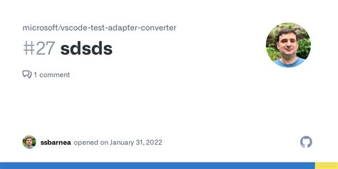 sdsds · issue 27 · microsoft vscode test adapter converter · github