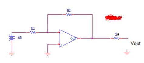 Operational Amplifier How To Find The Transfer Function Of An Inverting Op Amp Electrical
