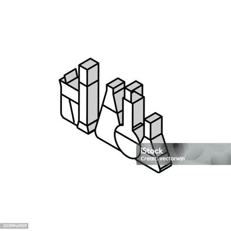 화학 물질 엔지니어 아이소 메트릭 아이콘 벡터 일러스트 레이 션 건강관리와 의술에 대한 스톡 벡터 아트 및 기타 이미지 건강