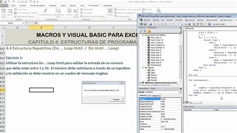 4 4 9 ejemplo1 estructura do until loop curso macros y visual basic