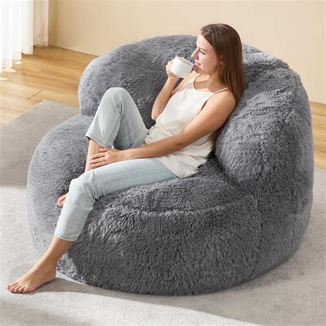 Hobestluk Bean Bag Chair Giant Bean Bag Chairs For Adults