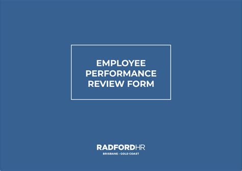 Performance Review Template Inc Stop Start Continue Radford Hr