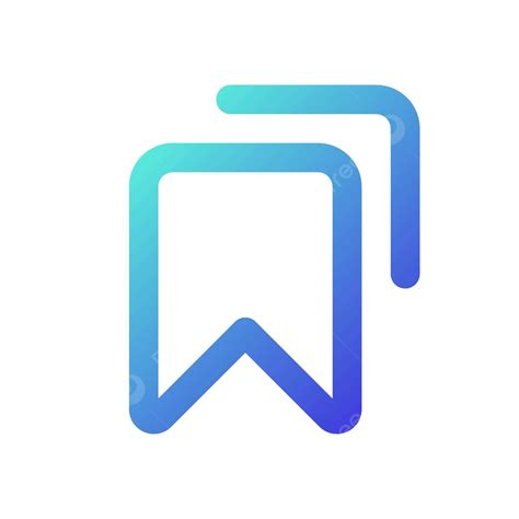 pixelperfect linear ui icon for saved messages with gradient vector