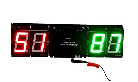 Detachable Score4 Scoreduino B Based Digital Scoreboard With 23