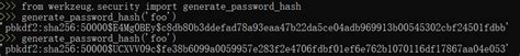 python how to do password check with hash stack overflow