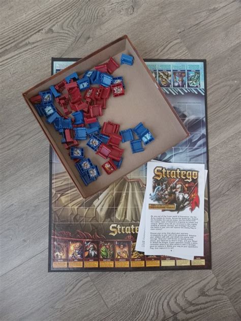 Stratego Board Game Capture The Flag Ice Vs Fire Edition Hasbro Milton