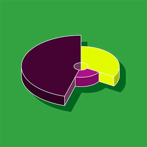 세련 된 배경 원형 차트 벡터에 종이 스티커 Eps Ai Uidownload