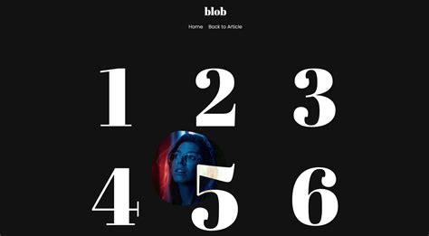 Unique Blob Cursor With Background Images Rfrontend