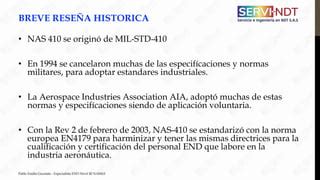 Nas 410 Revision 5 Cambios De La Norma Pptx