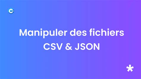 Lecture Et écriture De Fichiers Csv Et Json En C Pointerlab