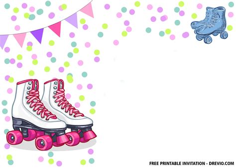 Free Printable Roller Skate Template Free Printable A Z