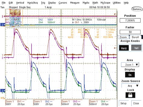 Igbt Ic Waveforms For The 4 Igbts In A Single Phase Of The Sns Hvcm