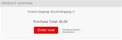 Order Form Shipping • Implecode