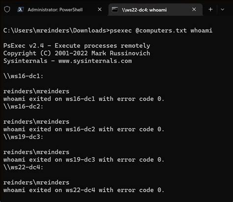 How To Run Commands And Programs Remotely Using Psexec Petri