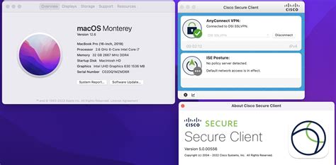 Cisco Anyconnect Version 41002086 Does Not Work With Macos Monterey