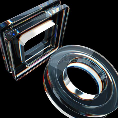 3d Glass Holographic Bar Chart Graph Or Diagram Render Icon Rainbow Crystal Data Analysis